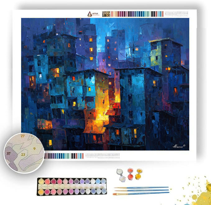 SECRET TRACE - Paint by Numbers Full Kit