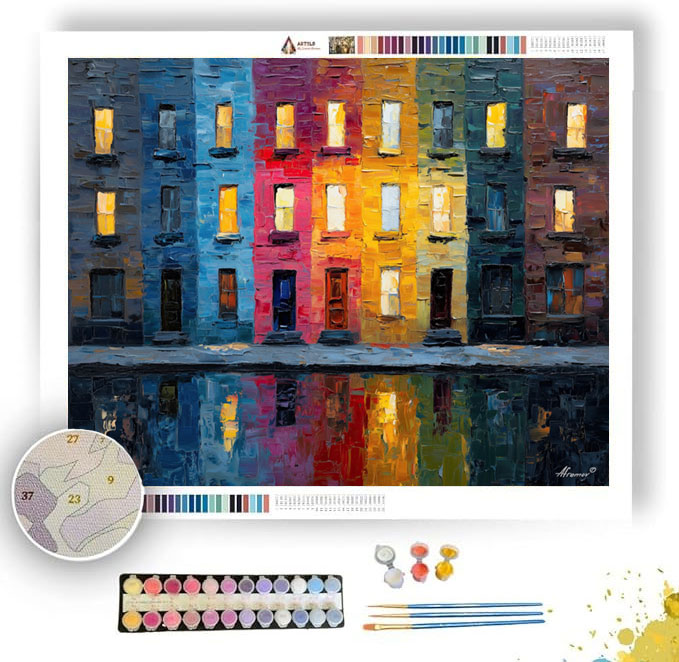 SOLITHORN ECHOES VOLTAGE - Paint by Numbers Full Kit