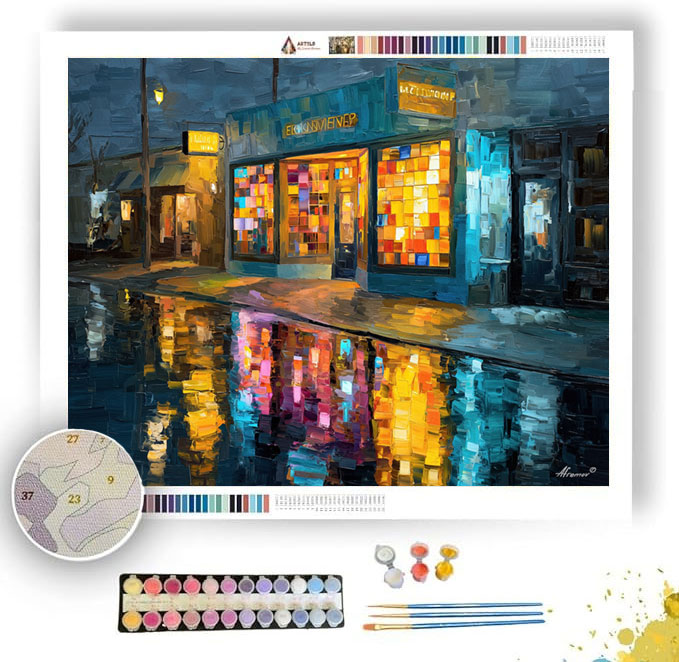 EMBERWIND LANTERN THUNDER - Paint by Numbers Full Kit