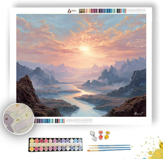 DAYLIGHT DREAM EXPANSE - Paint by Numbers Full Kit