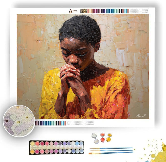 SOFT OUTLINE - Paint by Numbers Full Kit