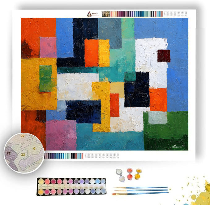 LOW STILL TRACE - Paint by Numbers Full Kit