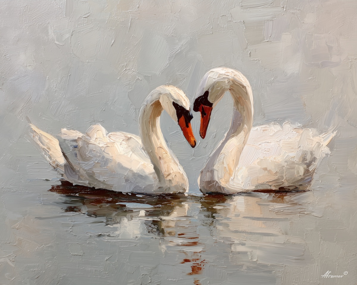 SOFT NEAR GESTURE - Paint by Numbers Full Kit