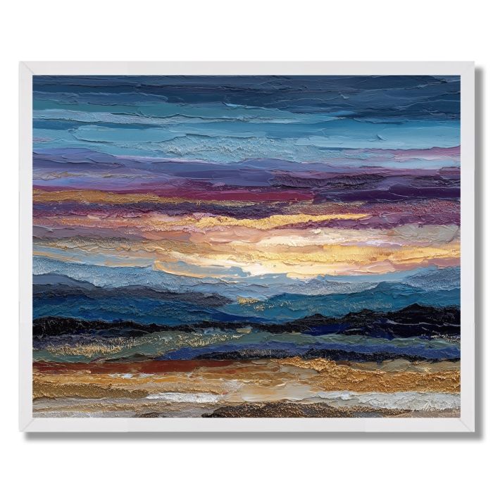 DUPLICATED HORIZON SPLIT - FRAMED