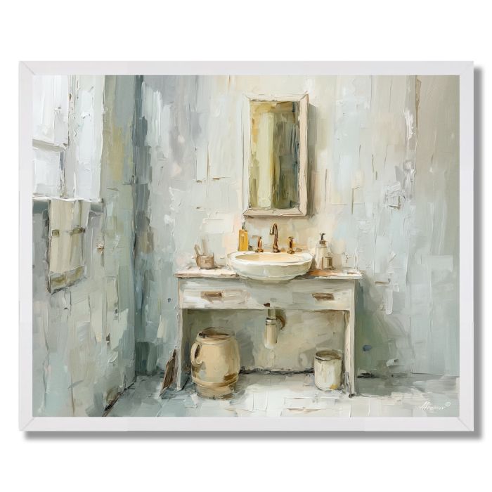 FADING MIRAGE VISTA - FRAMED