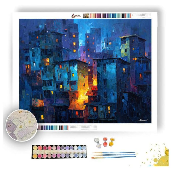 SECRET TRACE - Paint by Numbers Full Kit