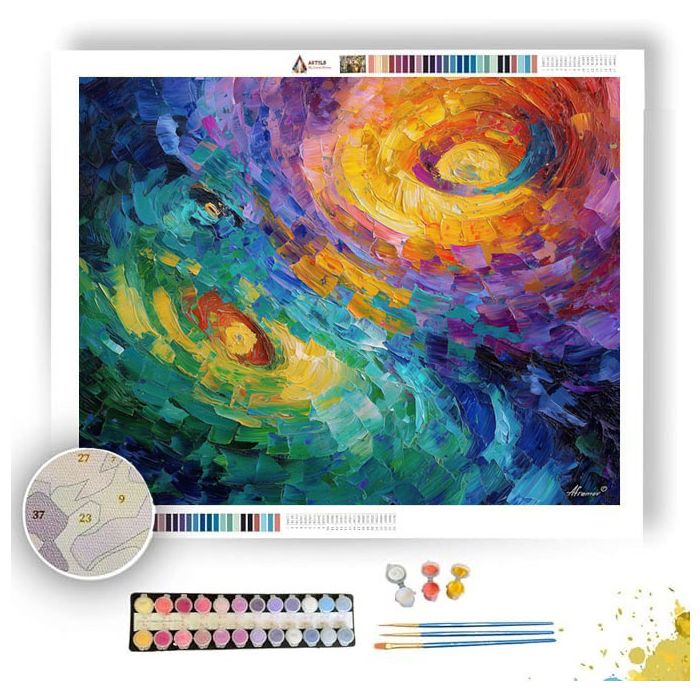 ABYSSAL CIRCUIT GENTLE - Paint by Numbers Full Kit