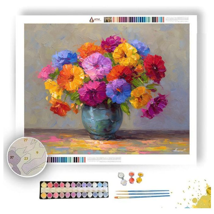 VORTEX CIRCUIT QUIET - Paint by Numbers Full Kit