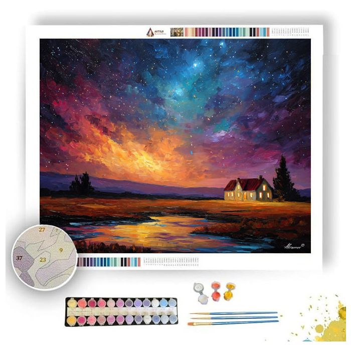 ARGENTINE NIGHT SKY - Paint by Numbers Full Kit