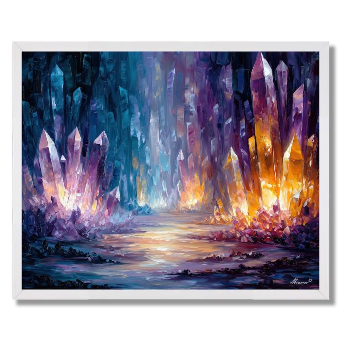 CRYSTAL VALLEY GLOW - FRAMED