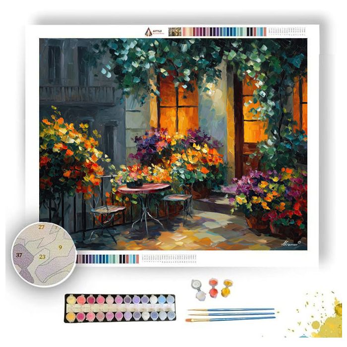 BLOOMLIGHT TERRACE - Paint by Numbers Full Kit