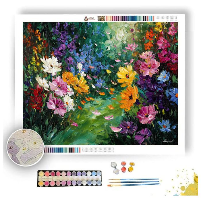 PETALWIND GARDEN - Paint by Numbers Full Kit