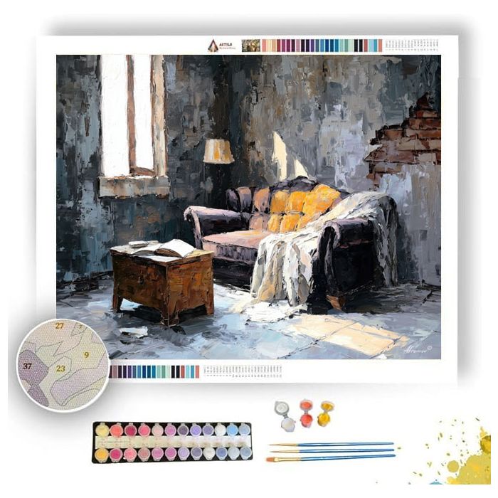 STRANGE ROOM - Paint by Numbers Full Kit