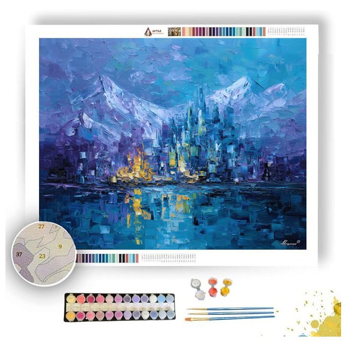 RISING VIEW AXIS - Paint by Numbers Full Kit