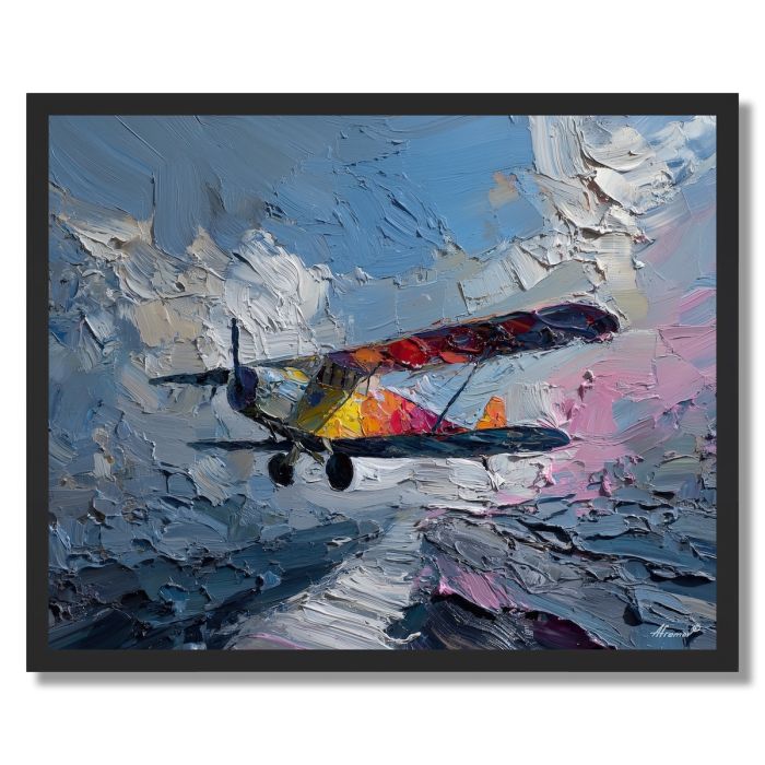 SPLIT PLANE - FRAMED