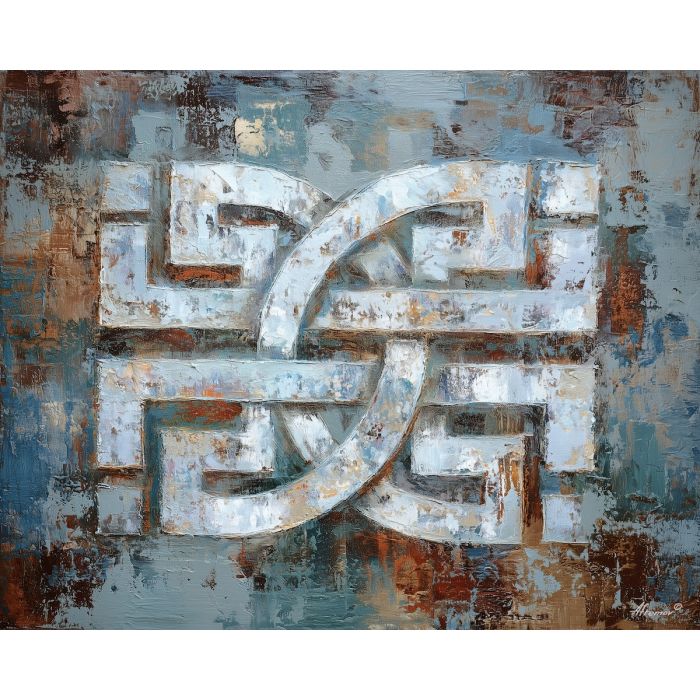 QUIET LOW | Celtic Palette Knife Painting