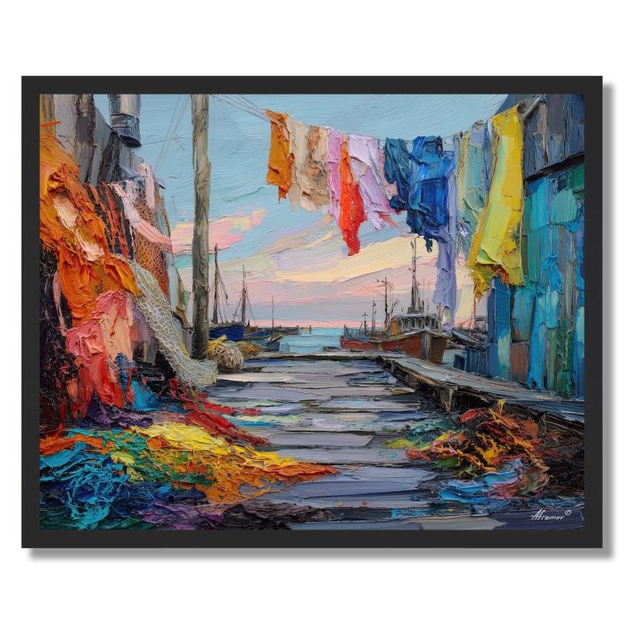 LOW ROUGH BAY - FRAMED