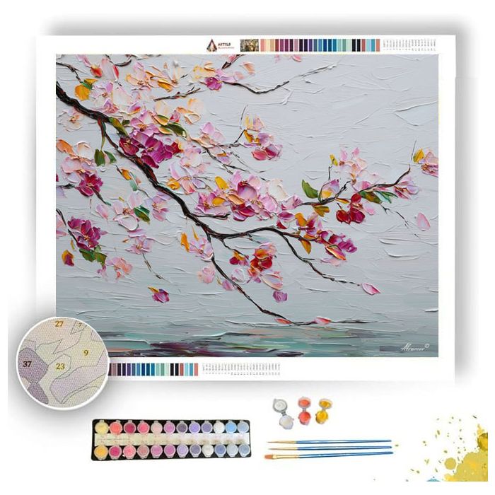 VEILED ECHOING - Paint by Numbers Full Kit