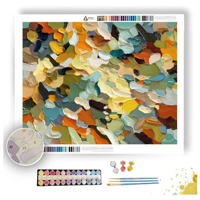 GROUNDED OUTLINE - Paint by Numbers Full Kit