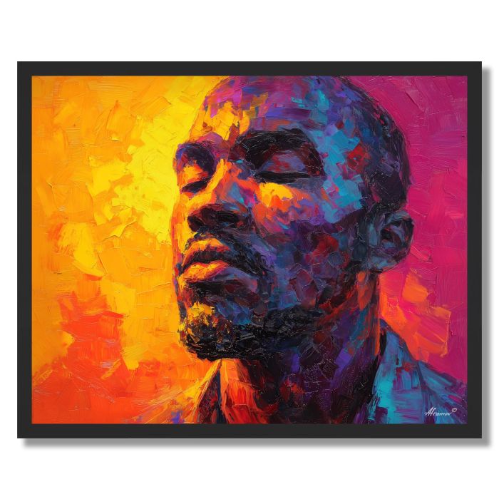 VIVID OPEN FORM - FRAMED