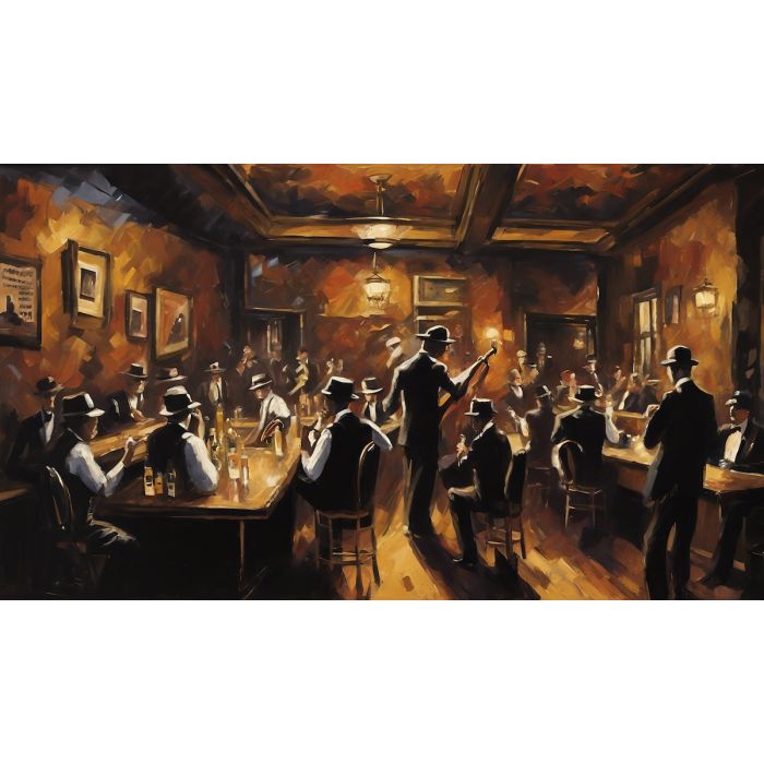 PROHIBITION ERA SPEAKEASY