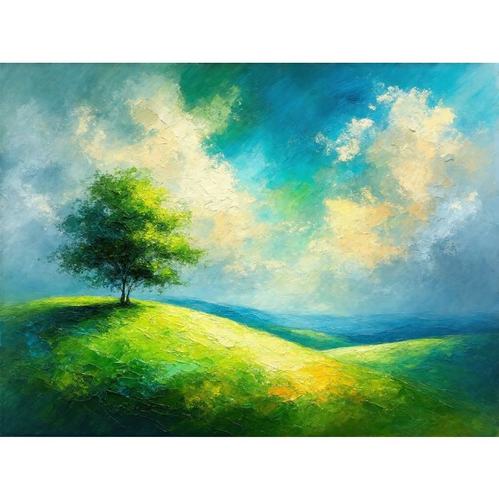 A Tree Between Skies