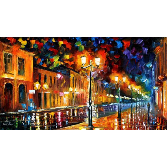 SLEEPING CITY by Leonid Afremov