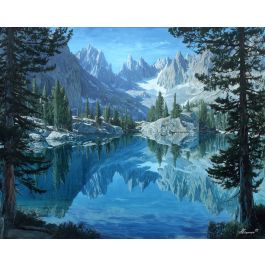 ALPINE LAKE REFLECTION