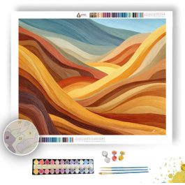 MODERN DESERT LINES - Paint by Numbers Full Kit