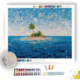PIXEL ISLAND DOT - Paint by Numbers Full Kit