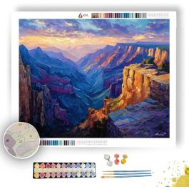 COPPER CANYON DEPTHS - Paint by Numbers Full Kit
