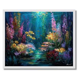 PEARL TIDE GARDENS - FRAMED