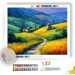 GOLDEN HILL PATH - Paint by Numbers Full Kit