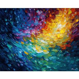 EMOTIONAL CURRENT | Abstract Oil Painting