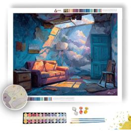 WARPED ROOM - Paint by Numbers Full Kit