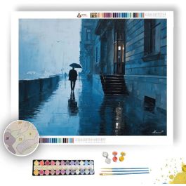 BLUE RAIN SHADOW - Paint by Numbers Full Kit