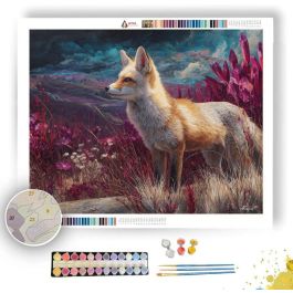CRYSTALFUR FOX FIELDS - Paint by Numbers Full Kit