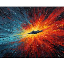 VIVID COLOR | Star Wars Palette Knife Painting