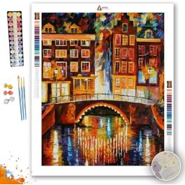 AMSTERDAM, LITTLE BRIDGE - Paint by Numbers Full Kit