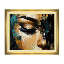 FADING GAZE - UNIQUE Hand-painted ONE-OF-A-KIND ORIGINAL oil painting