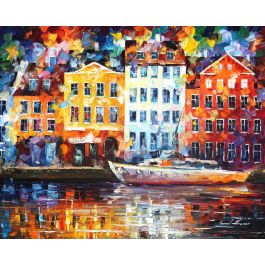 NORMANDY- Original Art - Oil Painting On Canvas By Leonid Afremov - 24"X30"