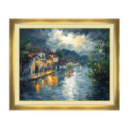 MONSOON ECHO - UNIQUE Hand-painted ONE-OF-A-KIND ORIGINAL painting