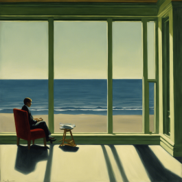 SOLITUDES PENSIVE GAZE SEAWARD