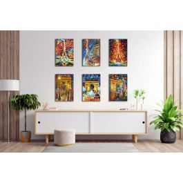 best set- oil painting from the artist